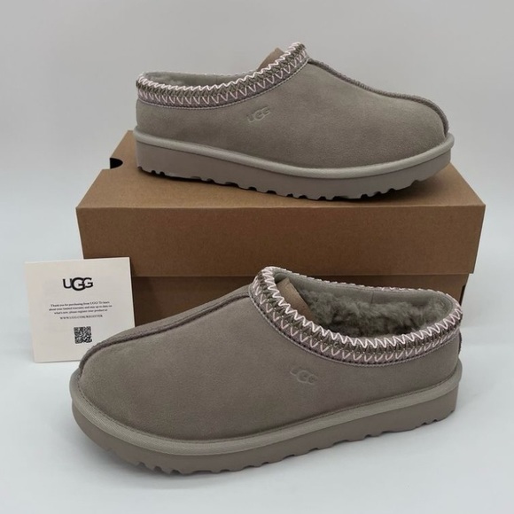 UGG | Shoes | New Ugg Womens Tasman Goat Slipper Size 9w Grey Sheepskin ...